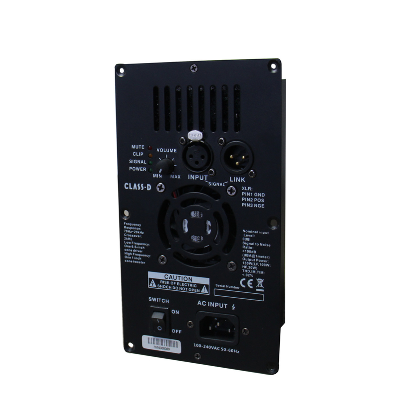 D1-150W Single Channel 150 Watts Class D Powered Module - Buy active ...