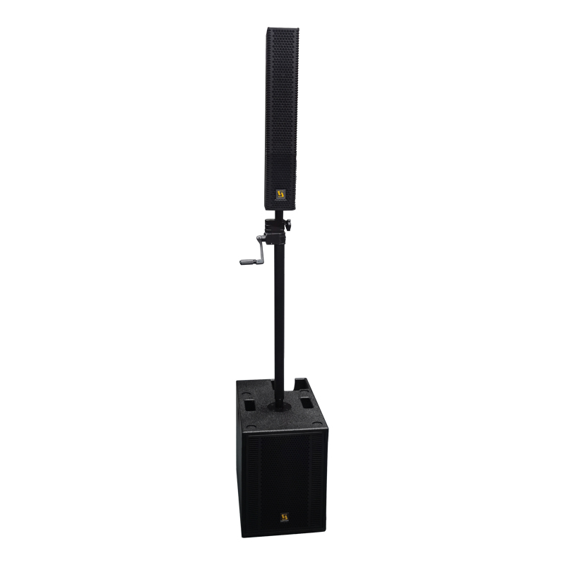 CS64&CS12 6x4 Inch Powered Column Line Array Loudspeaker System - Buy Powered Line array ...