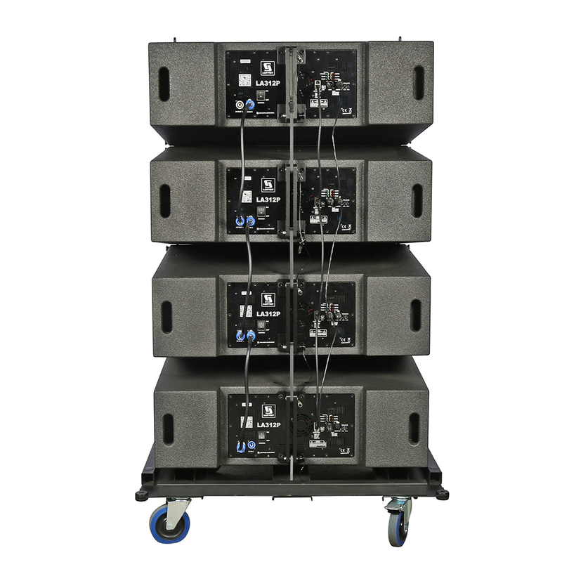 LA312P High Output Dual 12 Inch 3 Way Active Line Array - Buy active line array, powered line ...