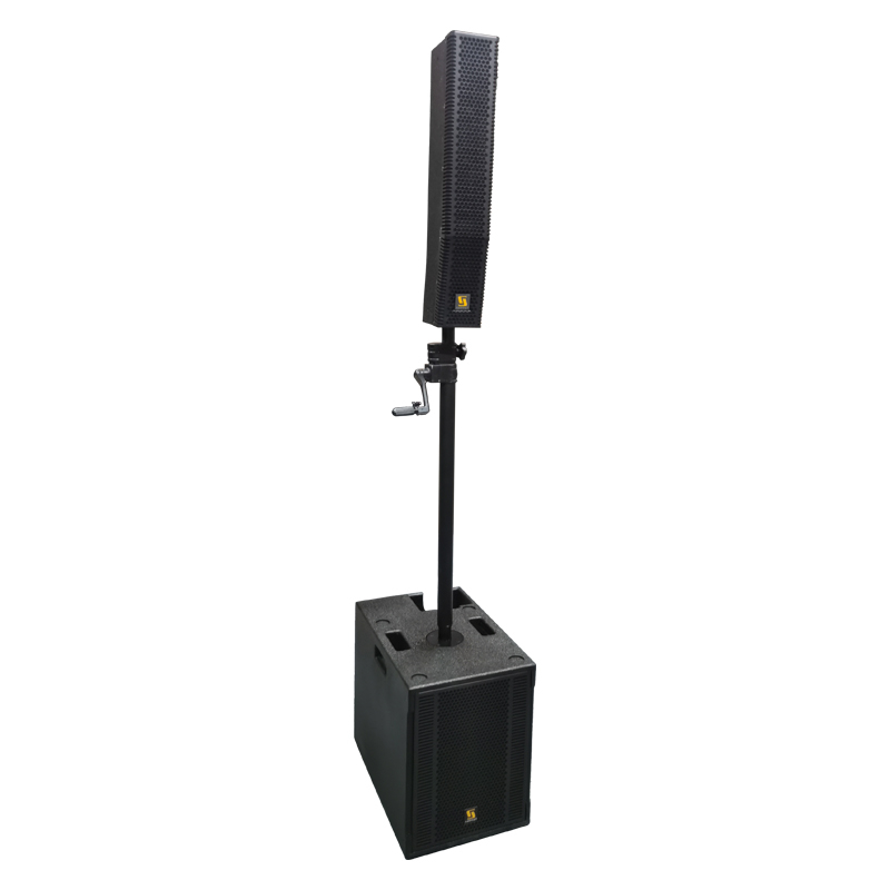 CS64&CS12 6x4 Inch Powered Column Line Array Loudspeaker System - Buy Powered Line array ...