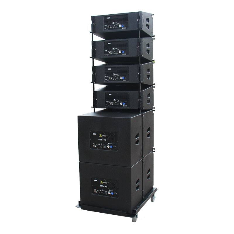 LA210P&LA18P Dual 10 Inch Active Line Array PA Speaker System - Buy active speaker system ...